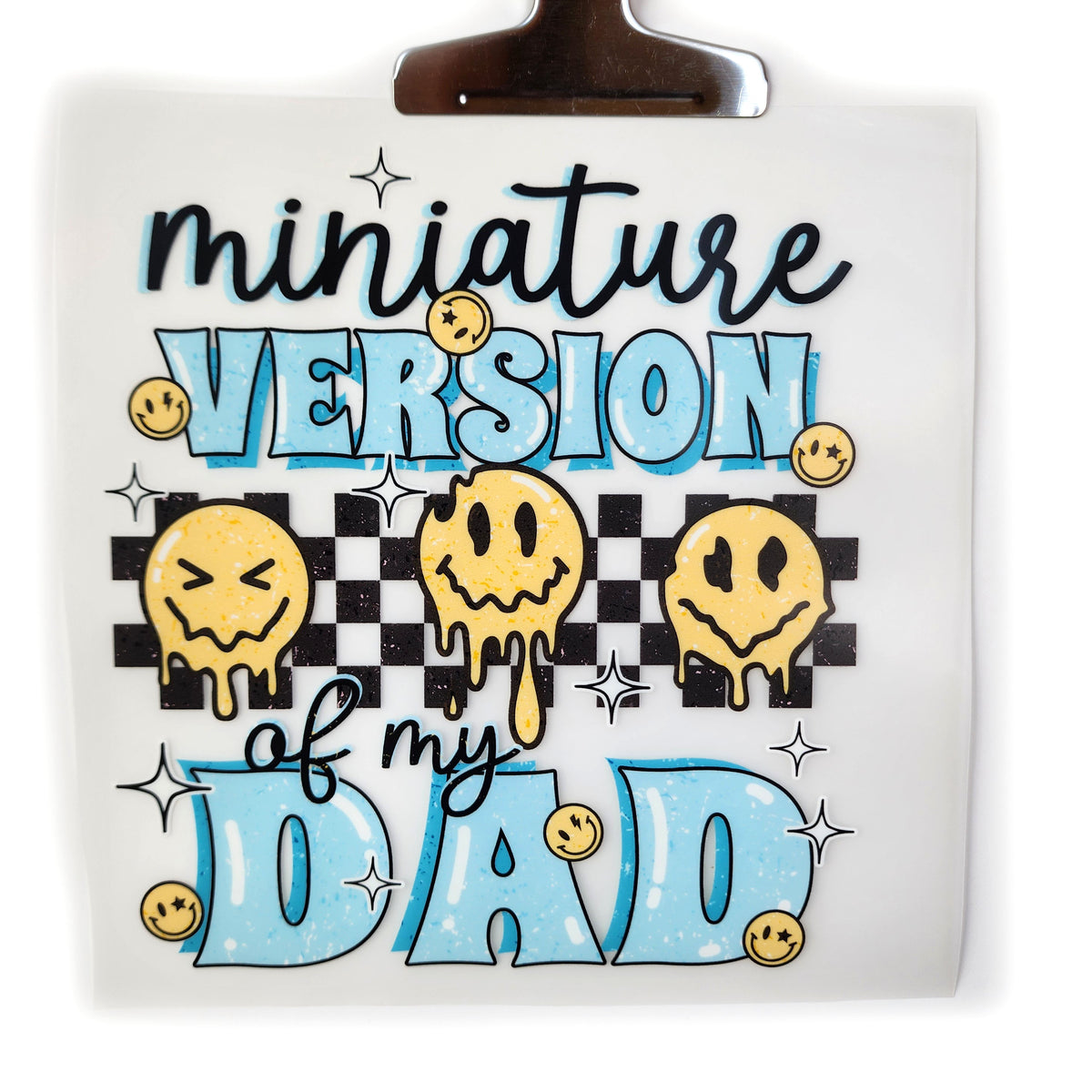 Transfert DTF "miniature version of my dad" – Petite Pelure